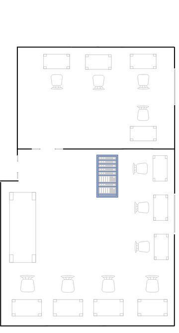 Small Hotel Room Floor Plan | Visual Paradigm 社區