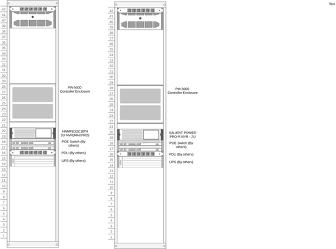 Rack Diagram Example.vpd | Visual Paradigm Диаграммы/дизайны, созданные ...